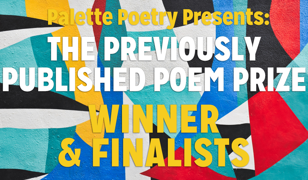 Winners and Finalists of the 2021 Previously Published Prize - Palette ...