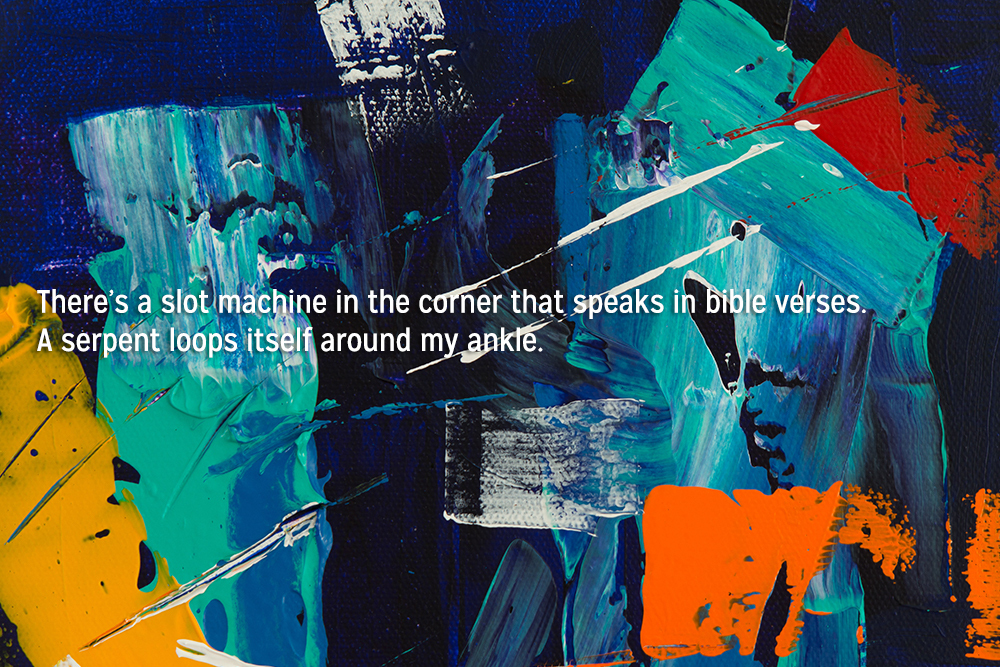 Texas-Louisiana Border Dive Bar - Palette Poetry