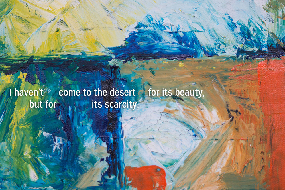 Sonoran Desert - Palette Poetry